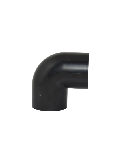 POOL FITTING PVC ELBOW 50X90 DEG BLACK - Mypoolthingz